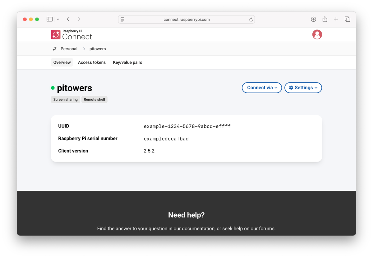 Raspberry Pi Connect - Raspberry Pi Documentation