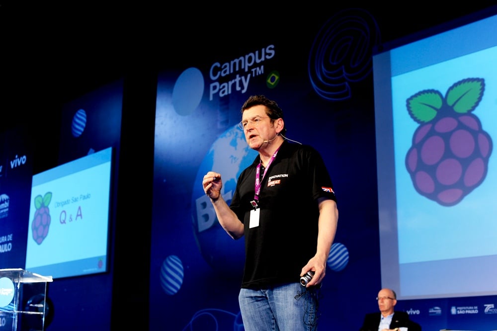 Pete reports from Campus Party, São Paulo - Raspberry Pi
