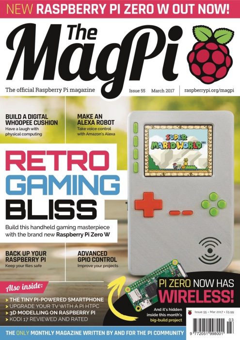 The MagPi 55 is out, with plenty about the Pi Zero W - Raspberry Pi