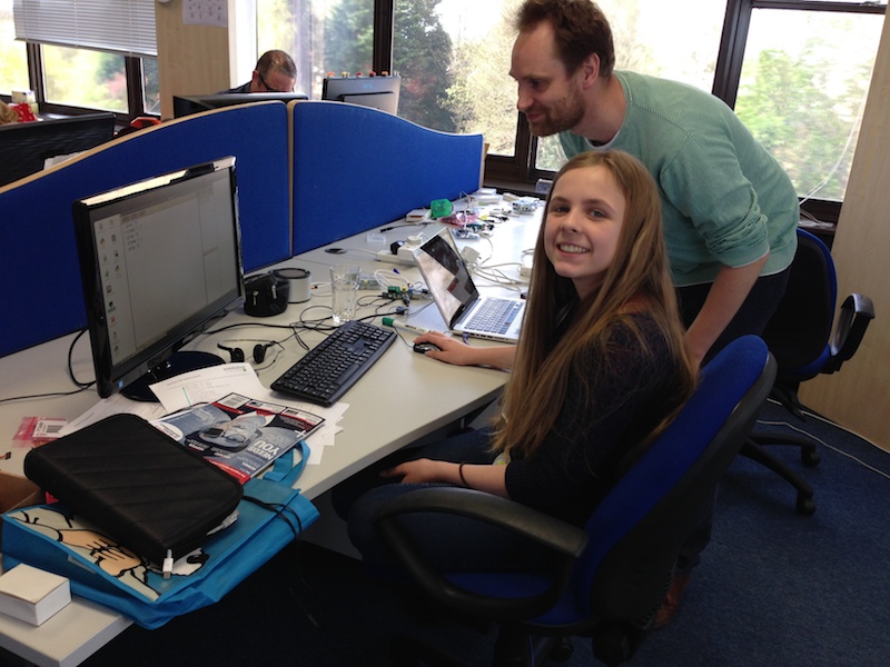 Amy Mather's week of work experience - Raspberry Pi