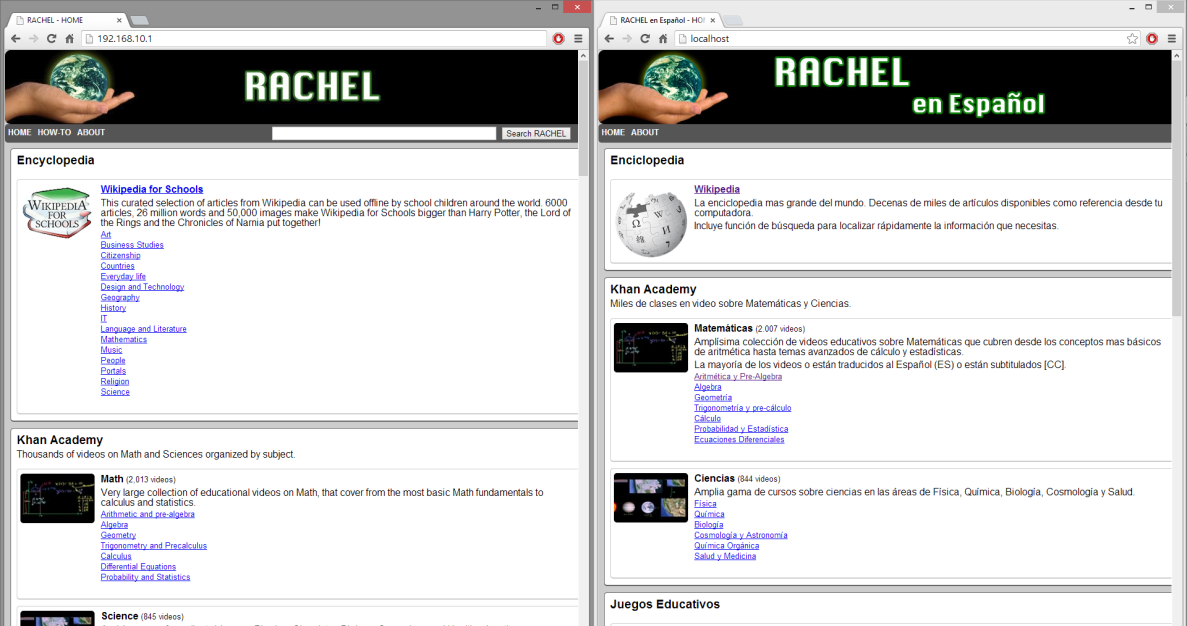 RACHEL-Pi - delivering education worldwide - Raspberry Pi