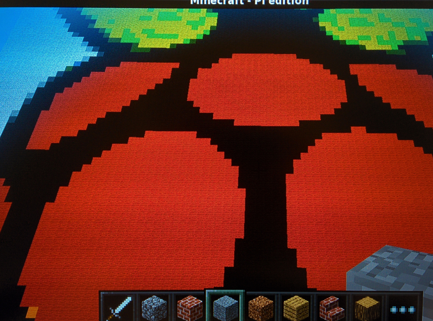 Rendering camera images in Minecraft in real time - Raspberry Pi