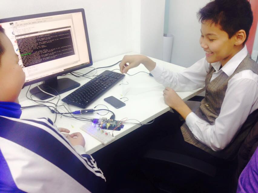 The Young Innovators' Club in Ulaanbaatar - Raspberry Pi