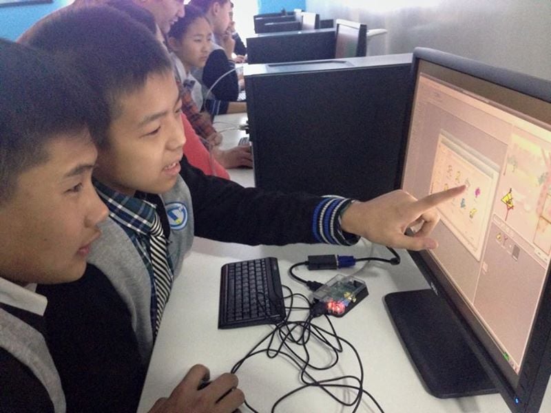 The Young Innovators' Club in Ulaanbaatar - Raspberry Pi