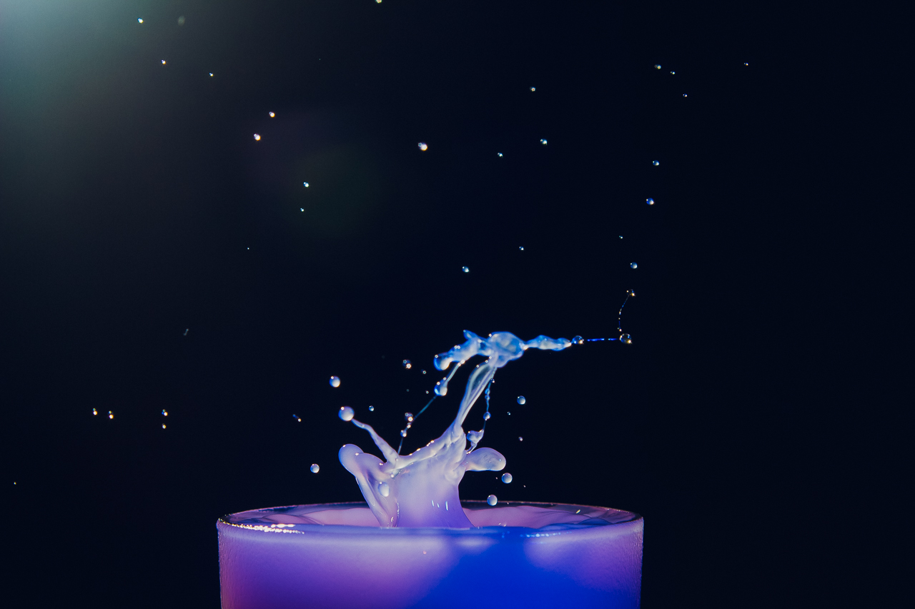 Droplet photography - Raspberry Pi