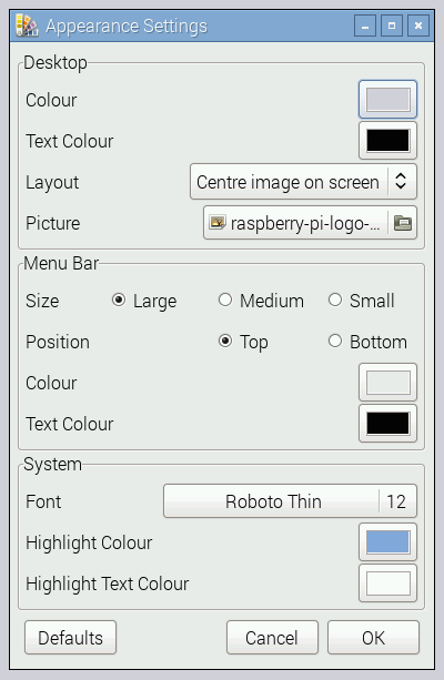 Another Raspbian Desktop User Interface Update - Raspberry Pi