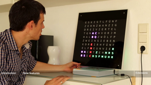 Wordclock Redux - Raspberry Pi