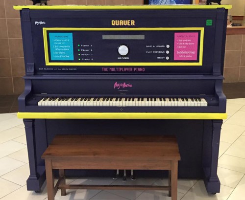 Quaver, the analogue looping piano - Raspberry Pi