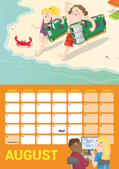 Raspberry Pi Calendar - Raspberry Pi
