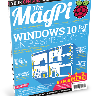 Make with Windows 10 IoT Core in The MagPi 48 — Raspberry Pi Official ...