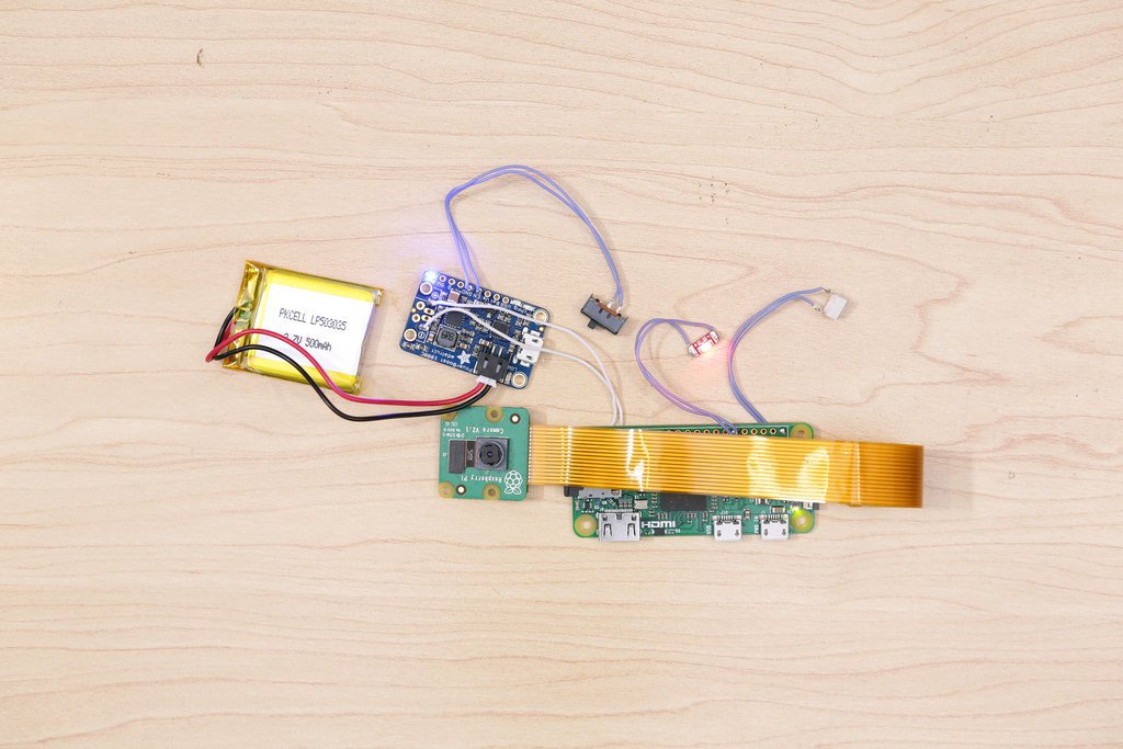 Wearable Pi Zero Camera from Adafruit - Raspberry Pi
