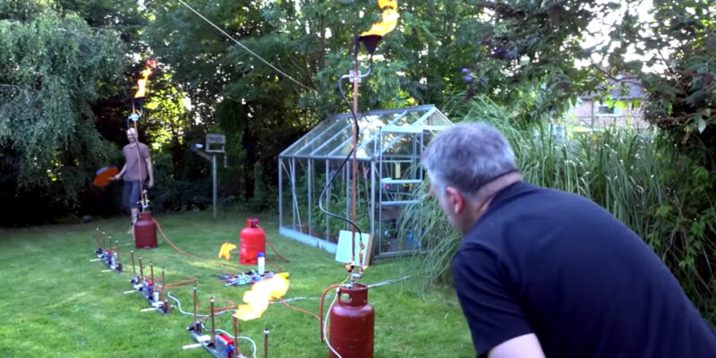 Fire Pong: Raspberry Pi pong machine, with fireballs! — Raspberry Pi ...