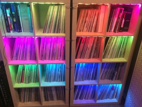 RecordShelf - vinyl selection lightshow spectacular - Raspberry Pi