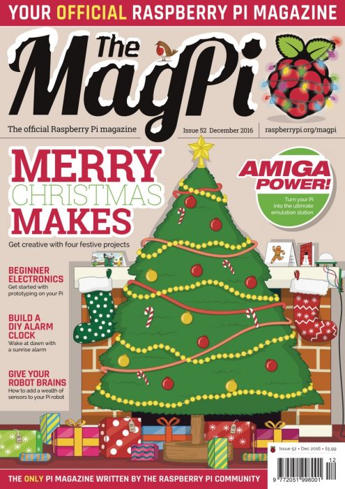 Christmas Special: The MagPi 52 is out now! - Raspberry Pi