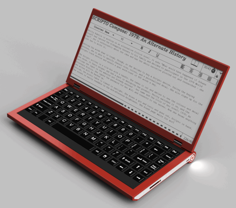 Scripto: the distraction-free writing tool - Raspberry Pi