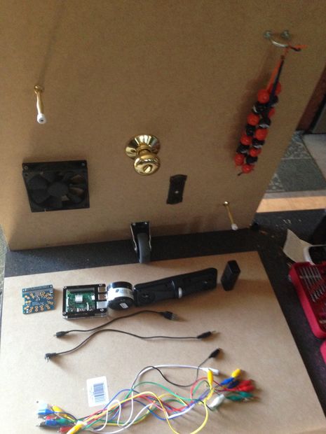 Pi-powered Baby Busy Board - Raspberry Pi