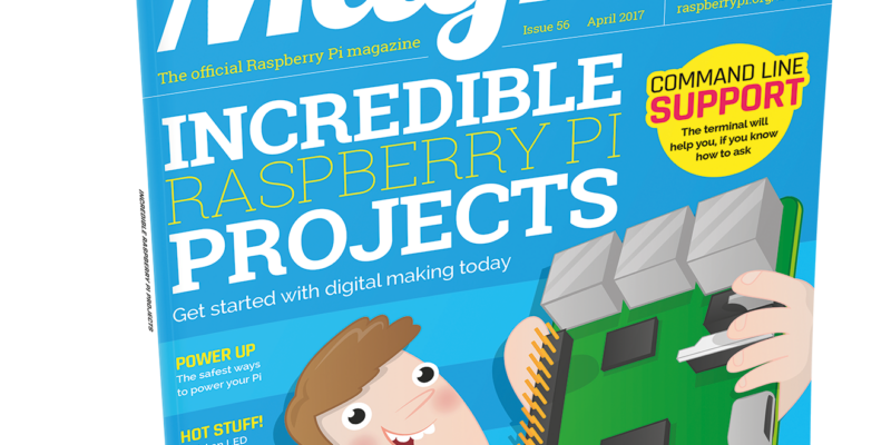 Incredible Raspberry Pi Projects in Issue 56 of The MagPi — Raspberry Pi Official Magazine