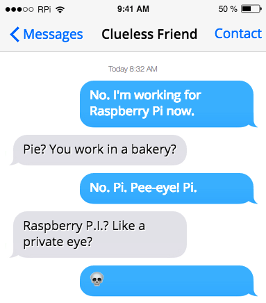 Pie vs. π vs. Pi Day 2017 - Raspberry Pi