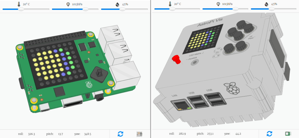 Sense HAT Emulator Upgrade - Raspberry Pi