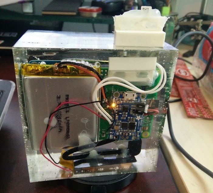 Encased in amber: meet the epoxy-embedded Pi - Raspberry Pi