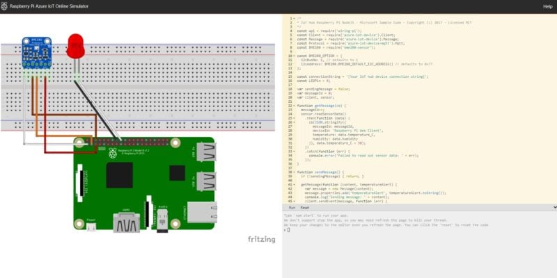 Raspberry Pi Simulator Microsoft Creates Online Tool For Prototyping Projects — Raspberry Pi