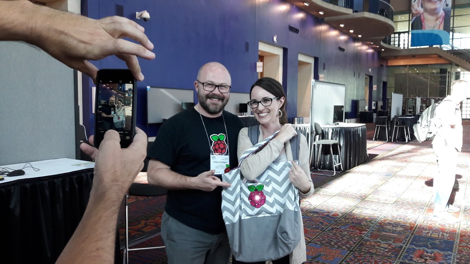 Ms. Haughs' tote-ally awesome Raspberry Pi bag - Raspberry Pi