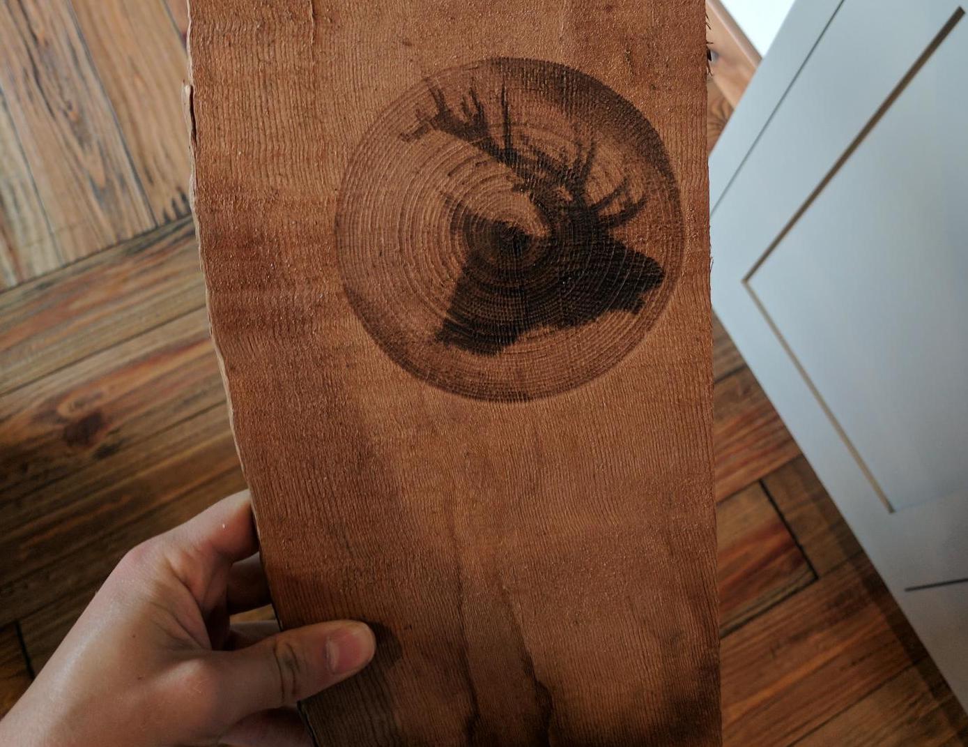 The CNC Wood Burner turning heads (and wood, obviously) - Raspberry Pi