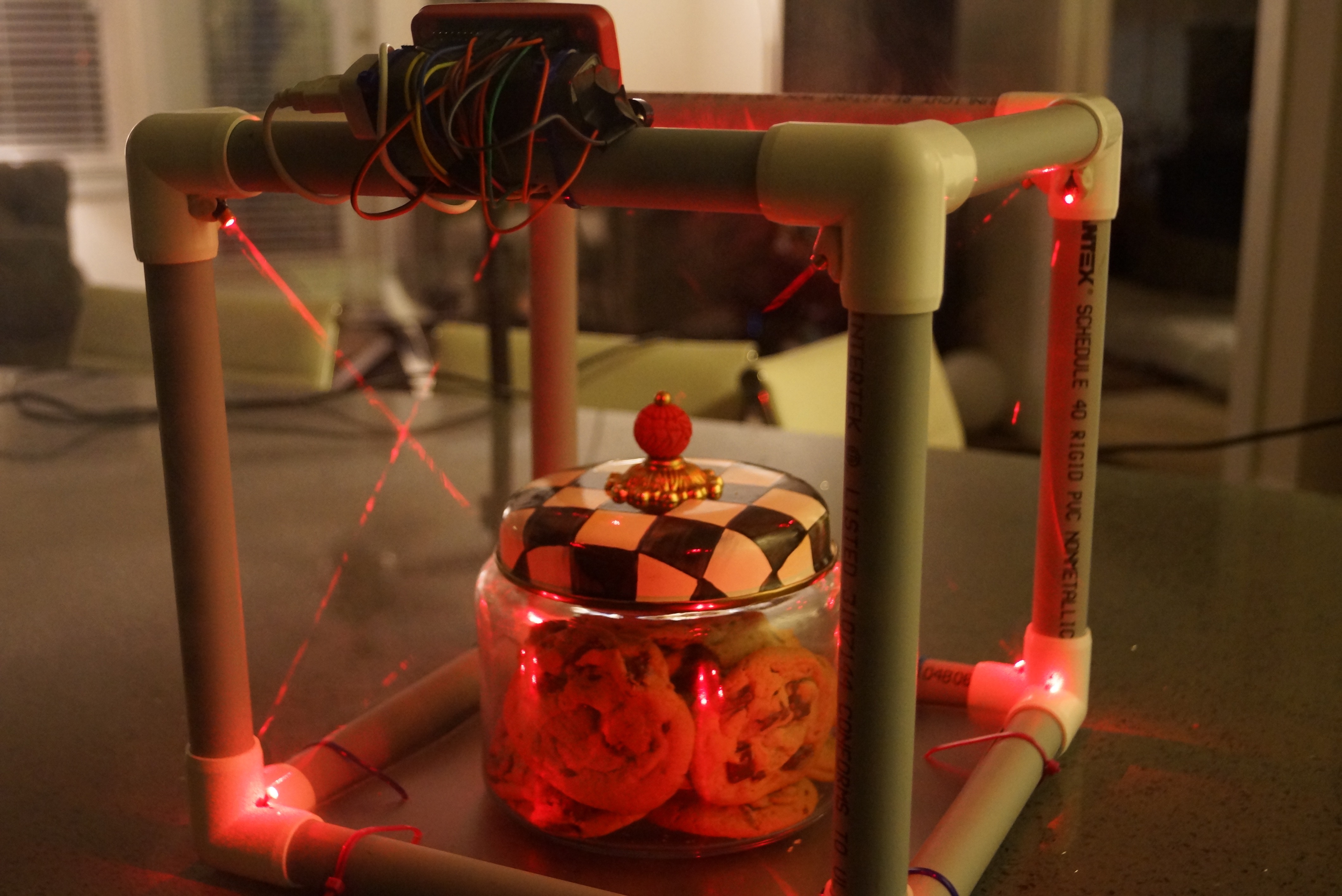 Laser Cookies: a YouTube collaboration - Raspberry Pi