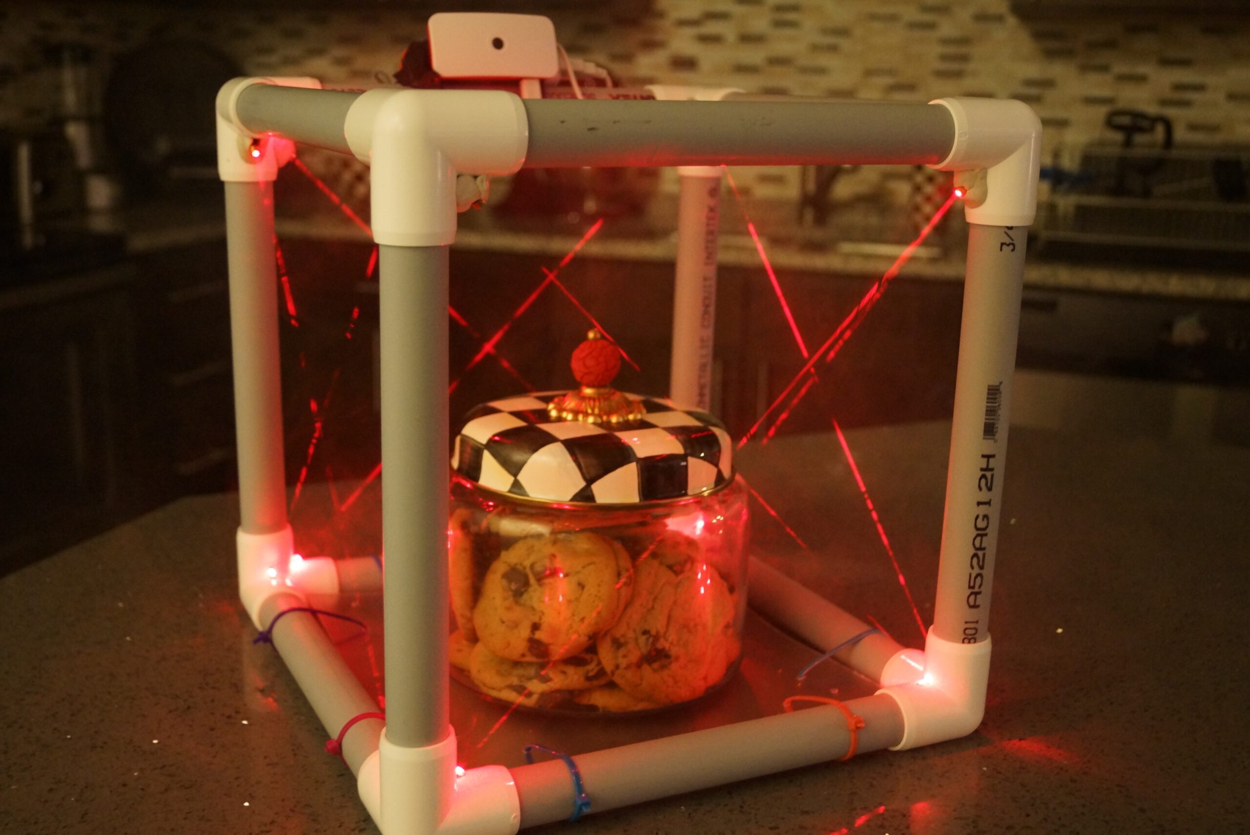 Laser Cookies: a YouTube collaboration - Raspberry Pi