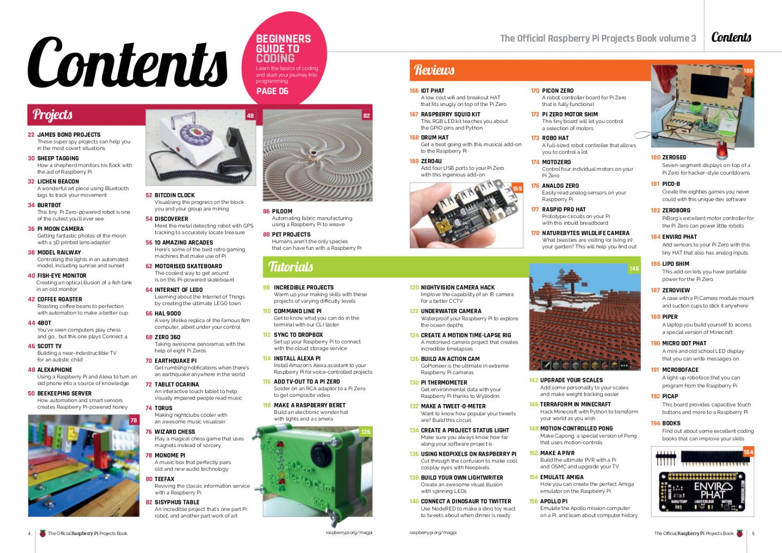 The Official Projects Book volume 3 — out now - Raspberry Pi