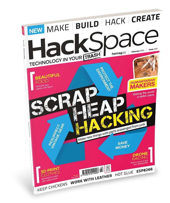 HackSpace magazine 3: Scrap Heap Hacking - Raspberry Pi