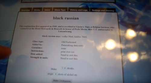 Barbot 4: the bartending Grandfather clock - Raspberry Pi