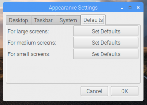 Raspbian update: supporting different screen sizes - Raspberry Pi