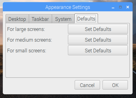 Raspbian update: supporting different screen sizes - Raspberry Pi
