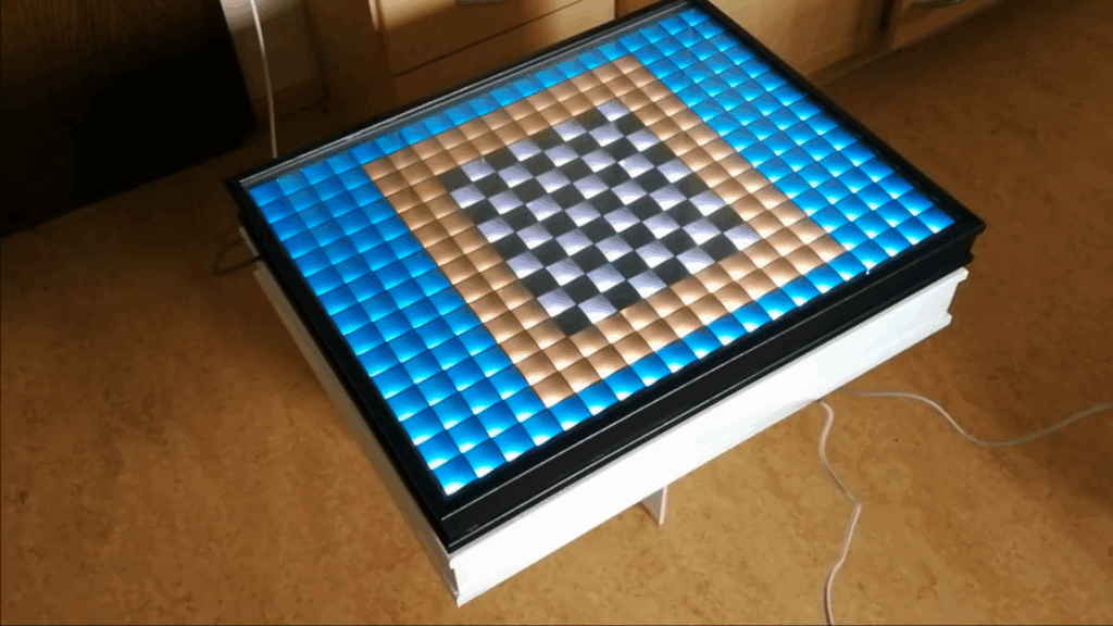 One LED Matrix Table to rule them all - Raspberry Pi