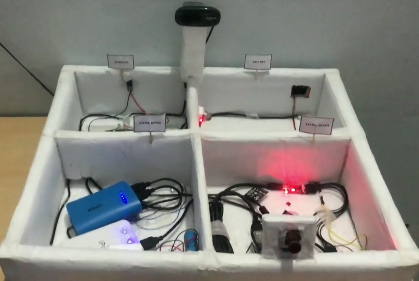 Mayank Sinha's home security project - Raspberry Pi