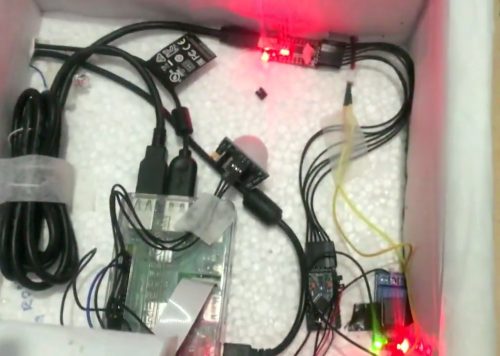 Mayank Sinha's home security project - Raspberry Pi