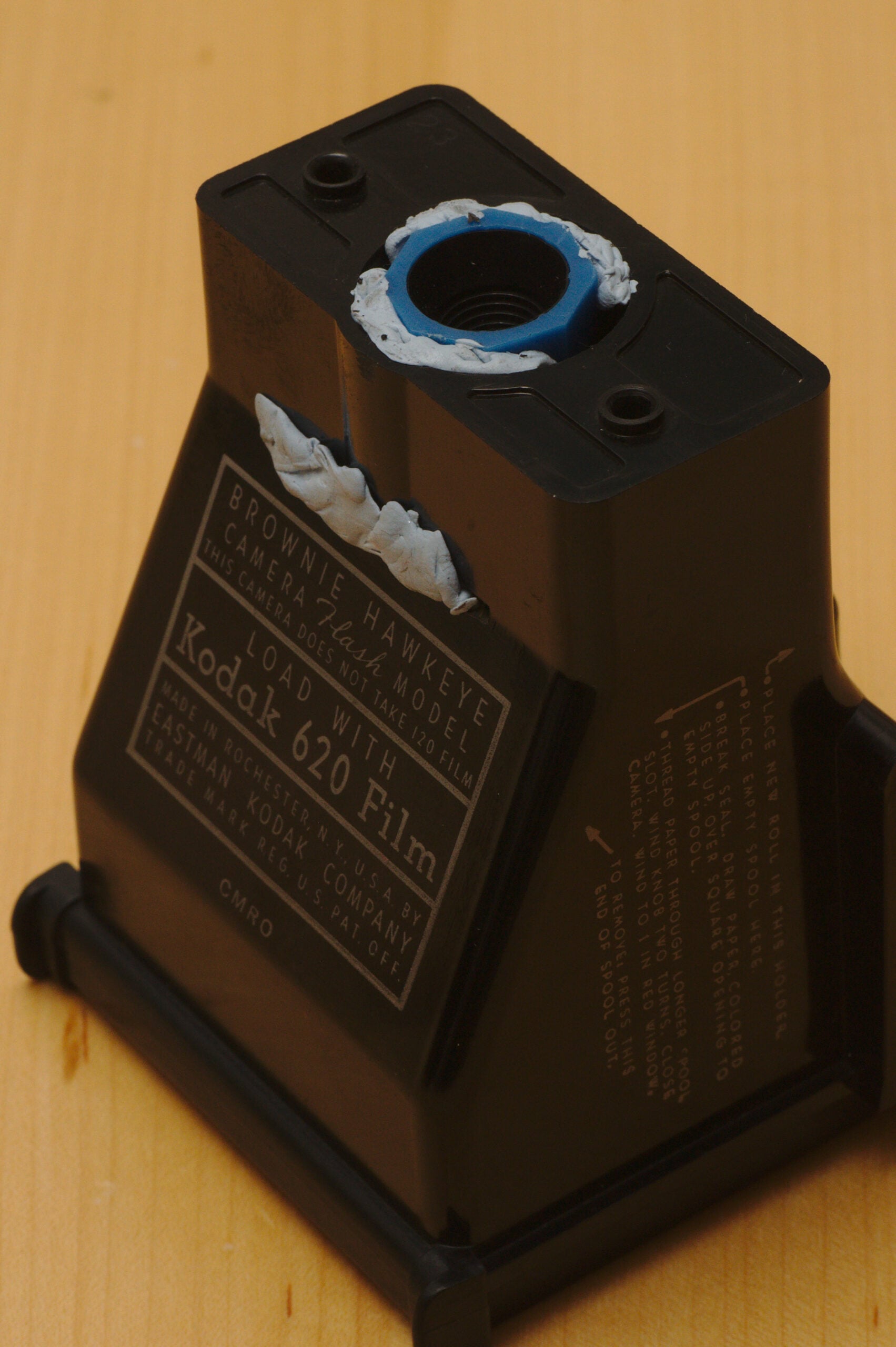 Converting a Kodak Box Brownie into a digital camera - Raspberry Pi