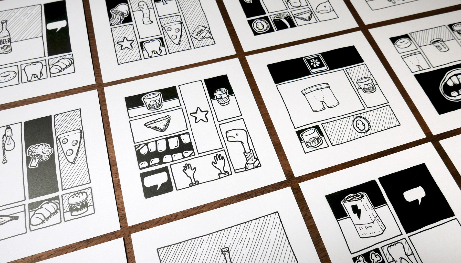 Randomly generated, thermal-printed comics - Raspberry Pi