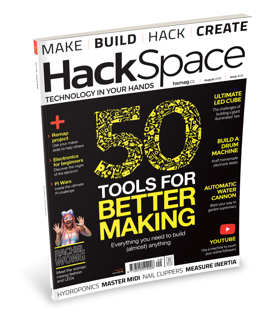 Hackspace magazine 9: tools, tools, tools - Raspberry Pi