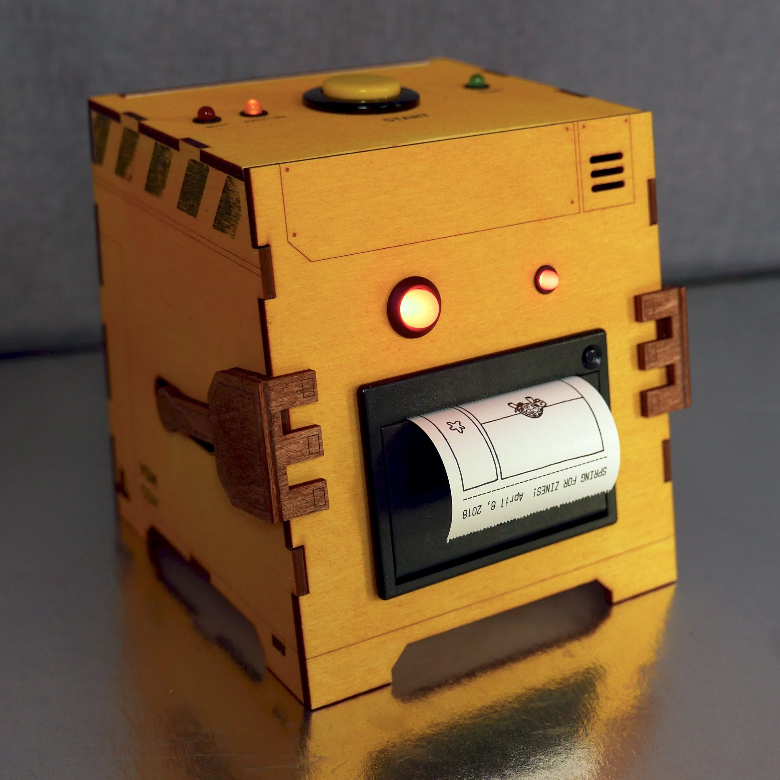 Vomit Comic Robot — Raspberry Pi Official Magazine