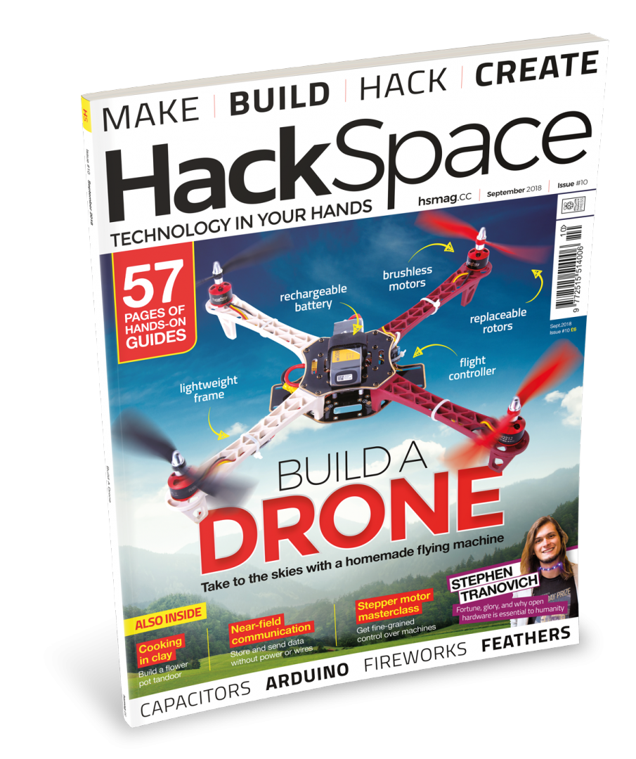 HackSpace magazine 10: build a drone - Raspberry Pi