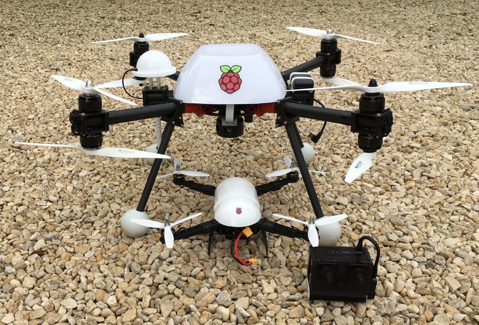 Autonomous drones (only slightly flammable) - Raspberry Pi