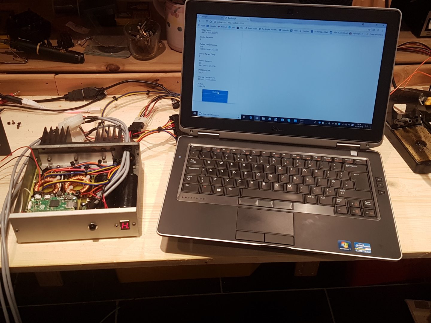 Beer Cooler or: a Raspberry Pi Zero W walks into a bar... - Raspberry Pi