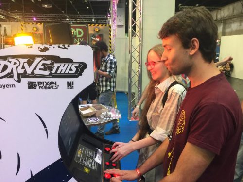 Can’t Drive This, the 4D arcade machine - Raspberry Pi