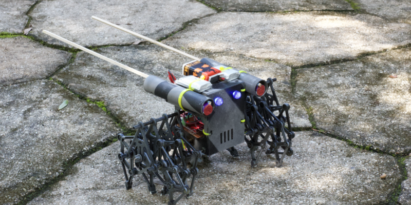 Rocket-firing strandbeest — Raspberry Pi Official Magazine