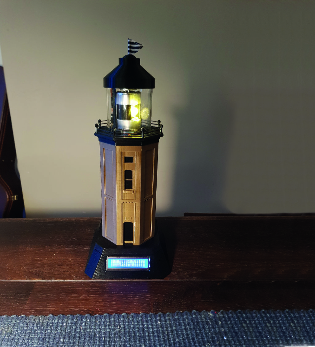 Model Lighthouse built with Raspberry Pi — Raspberry Pi Official Magazine