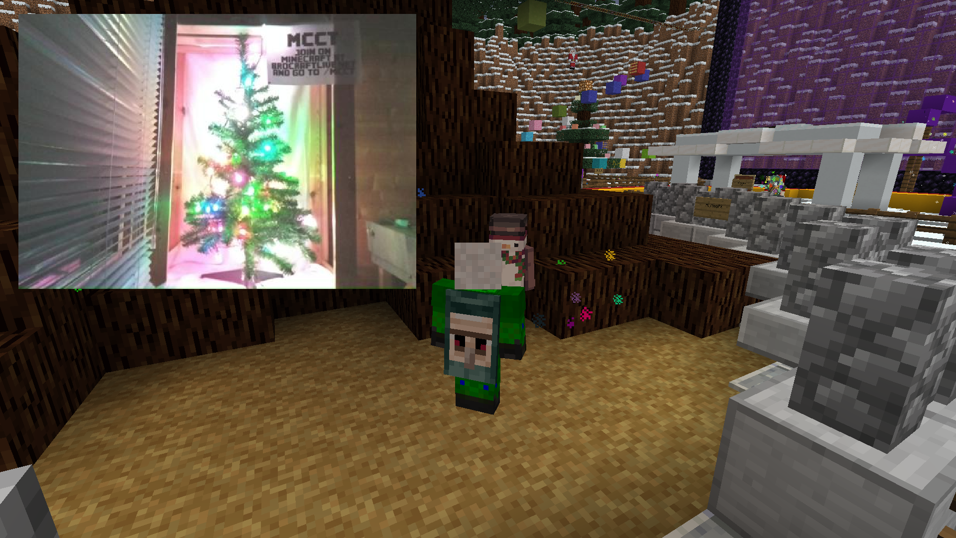 Minecraft-controlled real world Christmas tree - Raspberry Pi