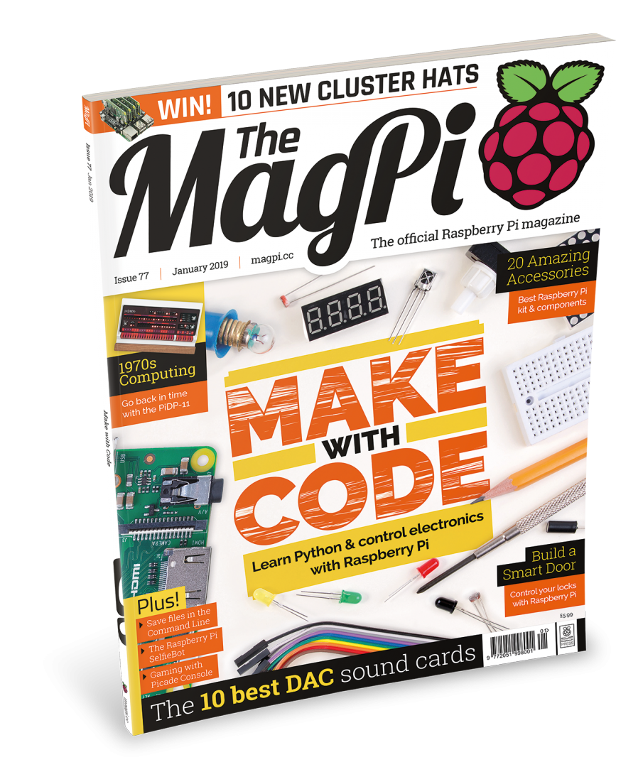 MagPi 77: Make with code - Raspberry Pi