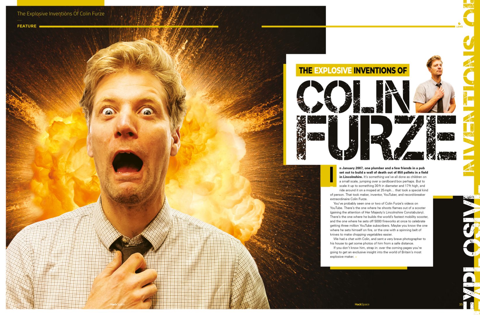 Colin Furze and his explosive inventions - Raspberry Pi